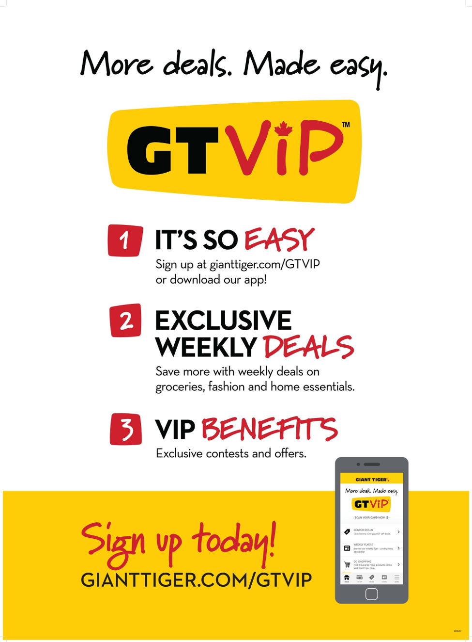 Giant Tiger Expands GT VIP Loyalty Program | DM Magazine