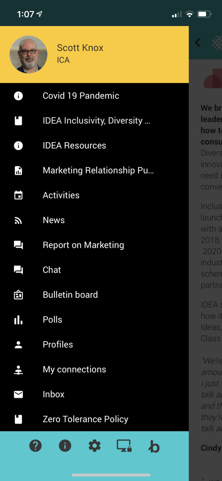 ICA launches app to boost connection with members | DM Magazine